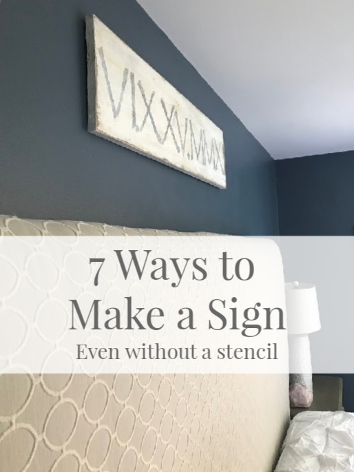 7 Ways to Make a Sign