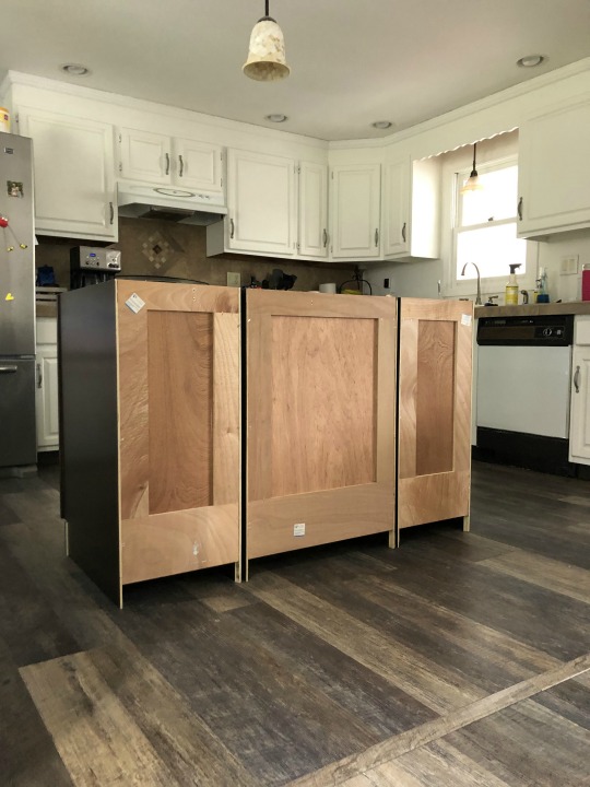 Turning Base Cabinets Into A Kitchen Island Just Call Me Homegirl