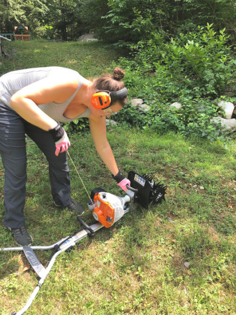 Creating New Garden Bed with STIHL Yard Boss
