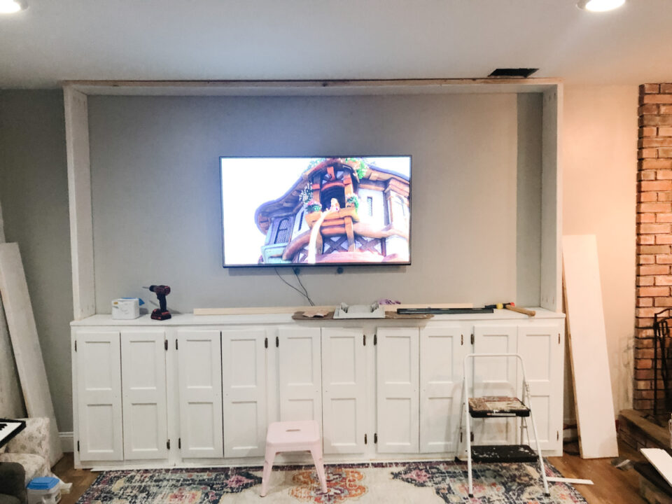 DIY TV Built-Ins